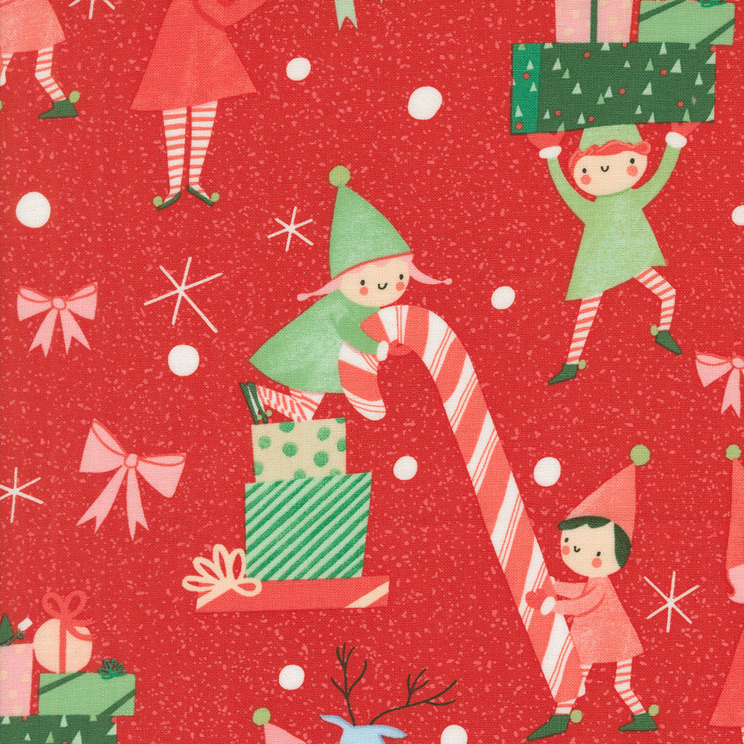 Lizzy House: Tiny Christmas Fabric Collection – Pink Door Fabrics
