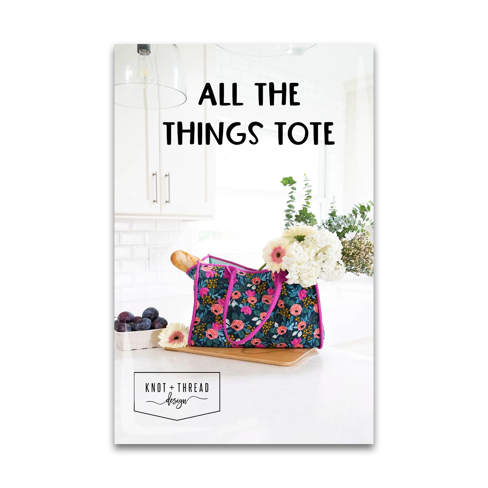 All the Things Tote - Knot and Thread Designs - KAT 113 - Printed Patt