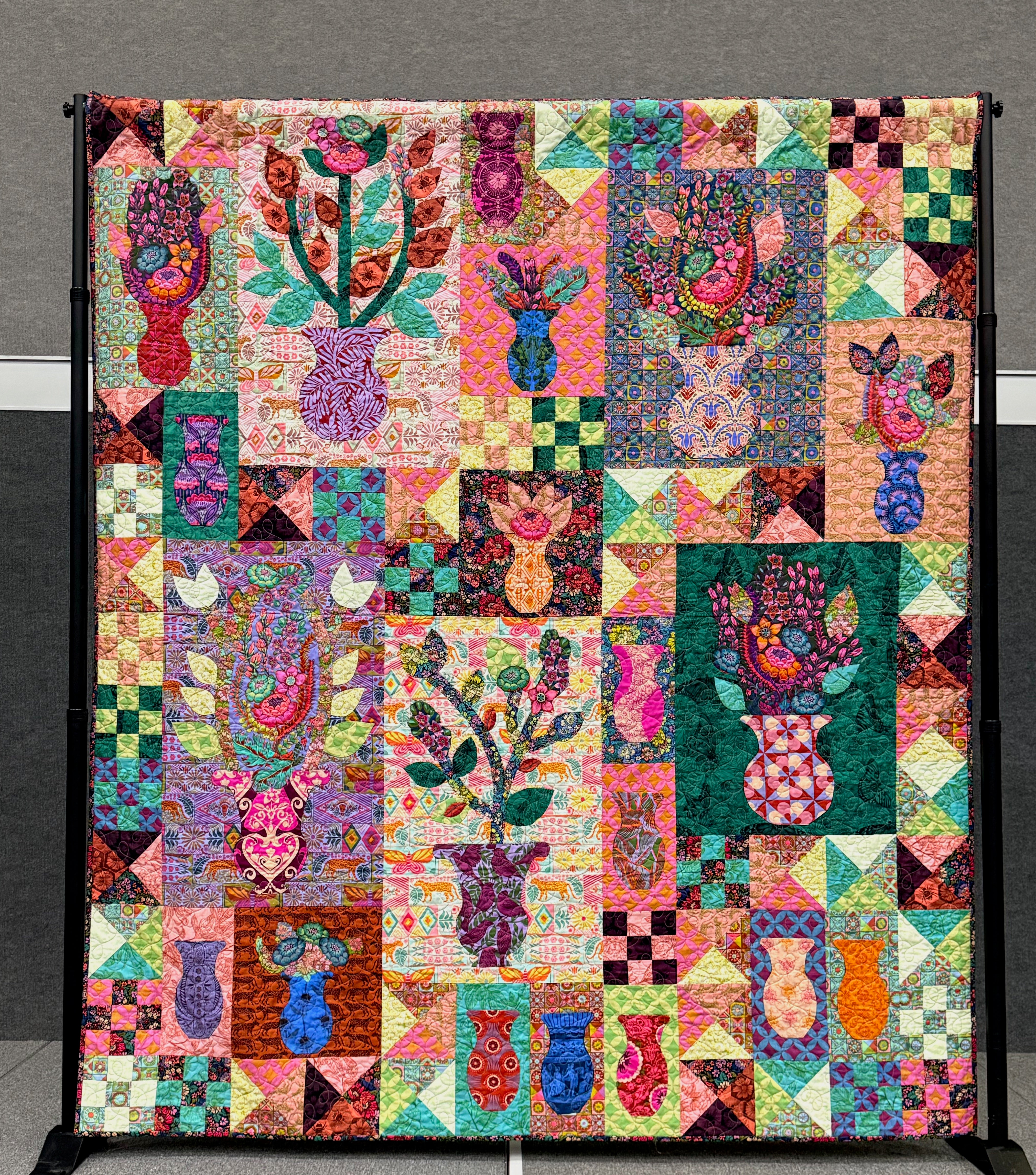 Rhapsody Quilt Kit - Rhapsody by Anna Maria Textiles (KIT-RHPSDY ...