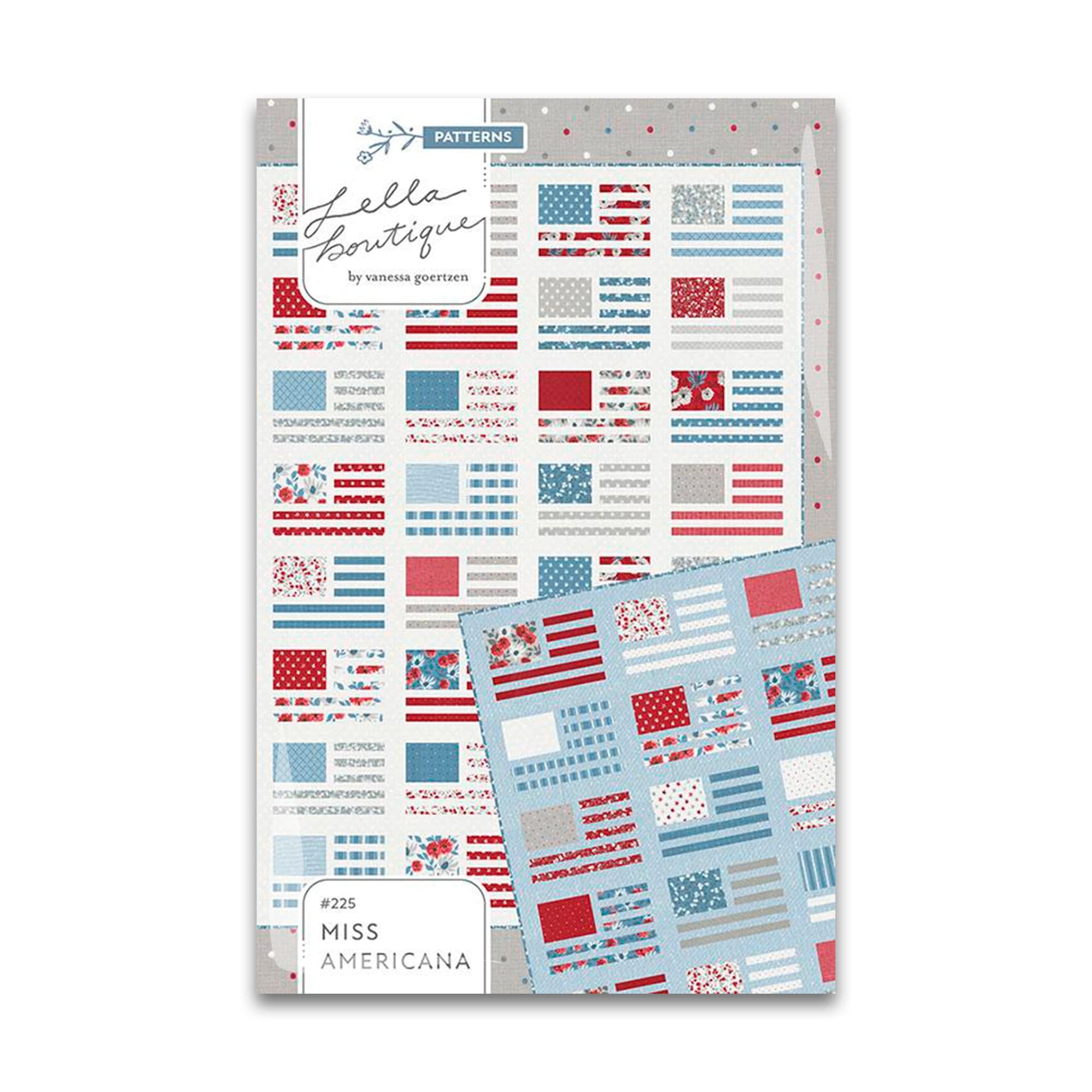 Miss Americana - Quilt Pattern - Lella Boutique - LB225 - Printed Patt