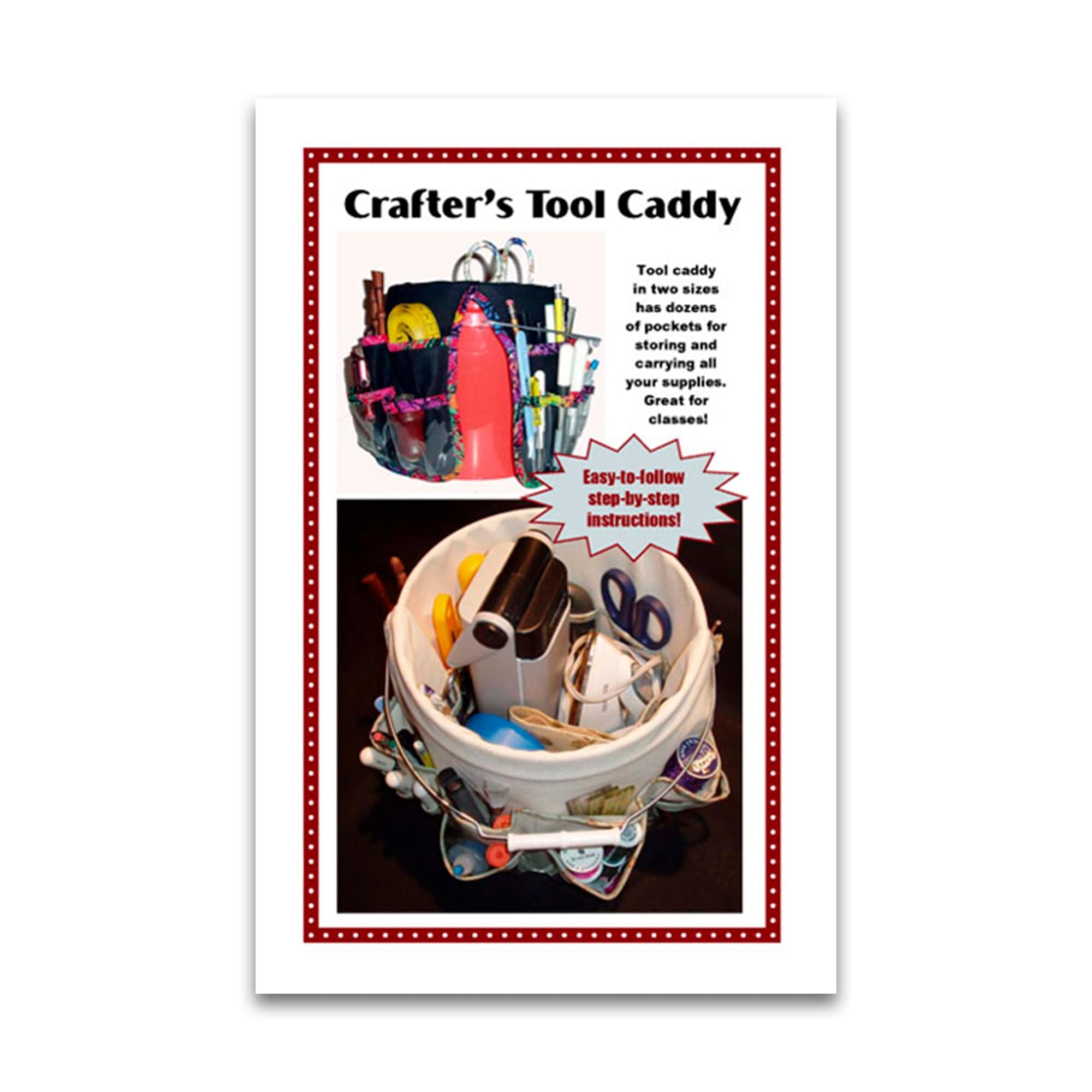 Crafter's Tool Caddy - Pattern by By Annie - Paper Pattern - PBA113 ...