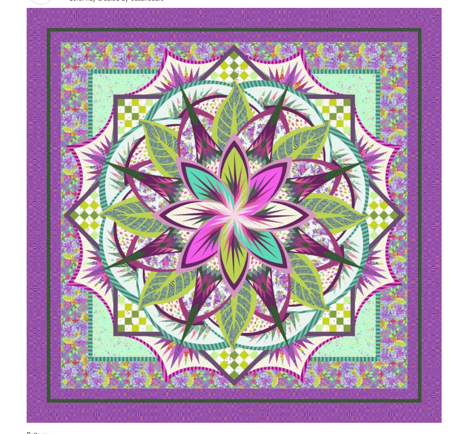 Jungle Magnolia King Expansion Kit – Pink Door Fabrics