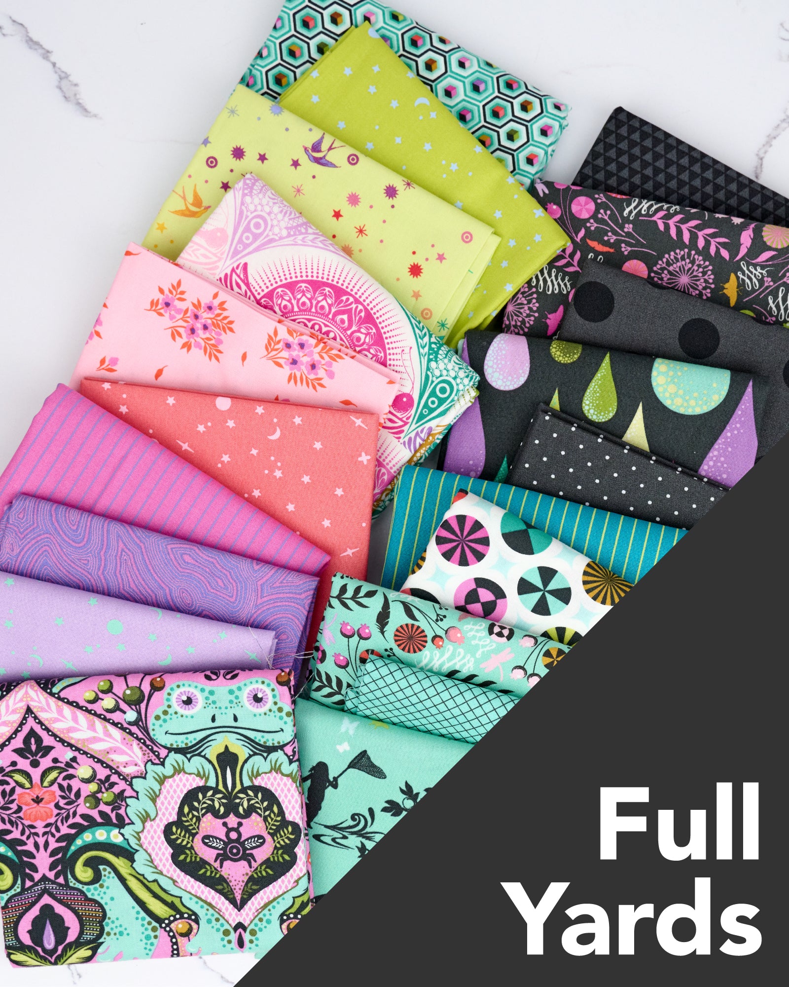 Prince Charming Déjà Vu Full Yard Bundle by Tula Pink (FYTP.PCDV_TC ...