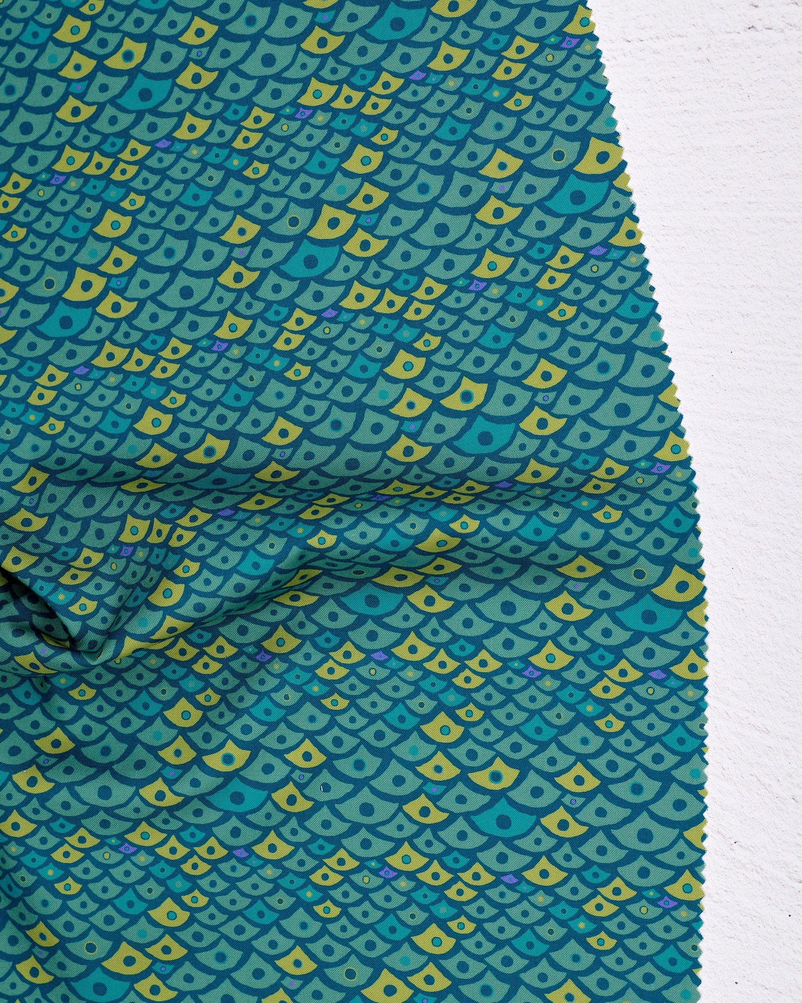 Wandering Eye - Palm Bark in Cool - Kathy Doughty - 91070-68 - Half Ya