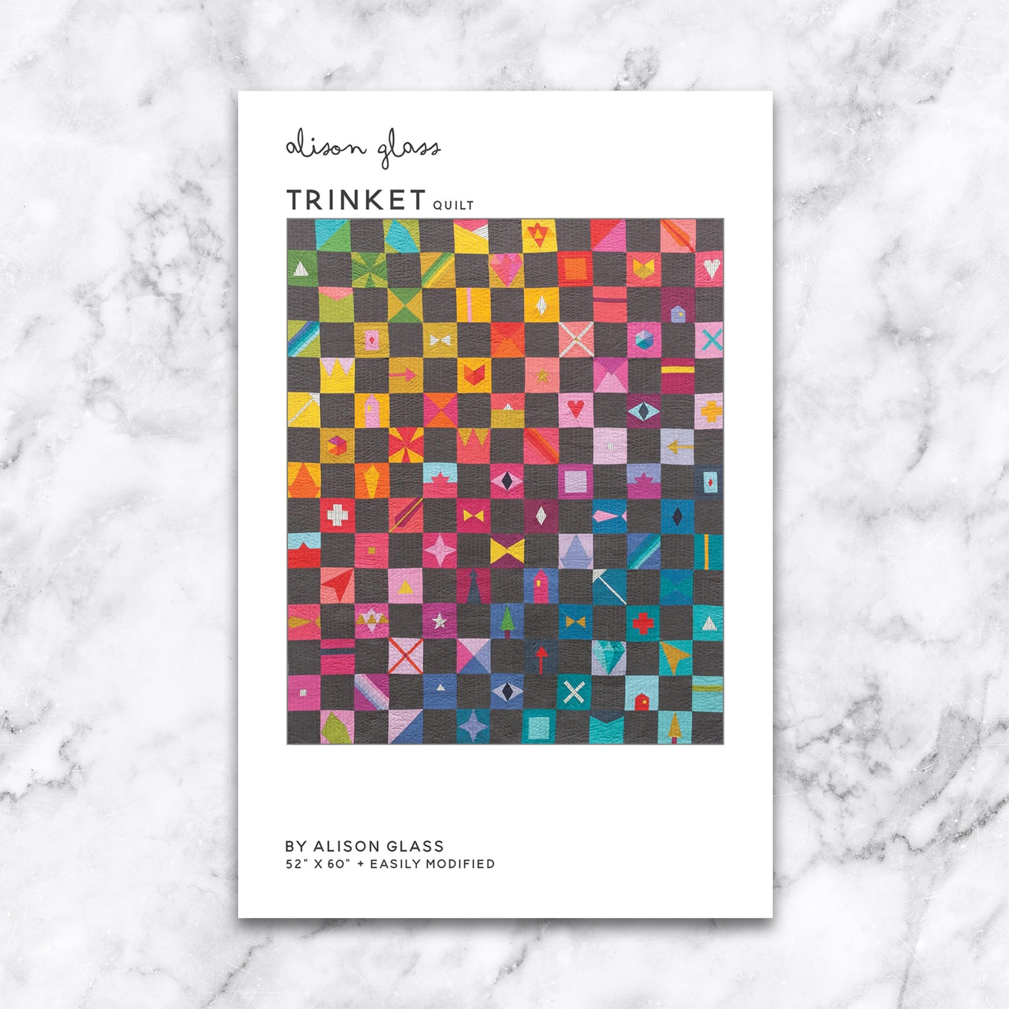 Trinket - 2nd Edition - Quilt Pattern - Alison Glass - AG147.2 – Pink ...